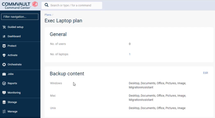 Endpoint / Laptop Backup with Commvault - Bring Bilişim